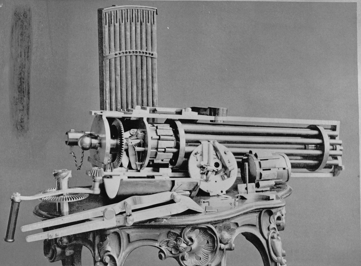 Kulspruta från Palmcrantz & Co, Stockholm. - Tekniska Museet ...