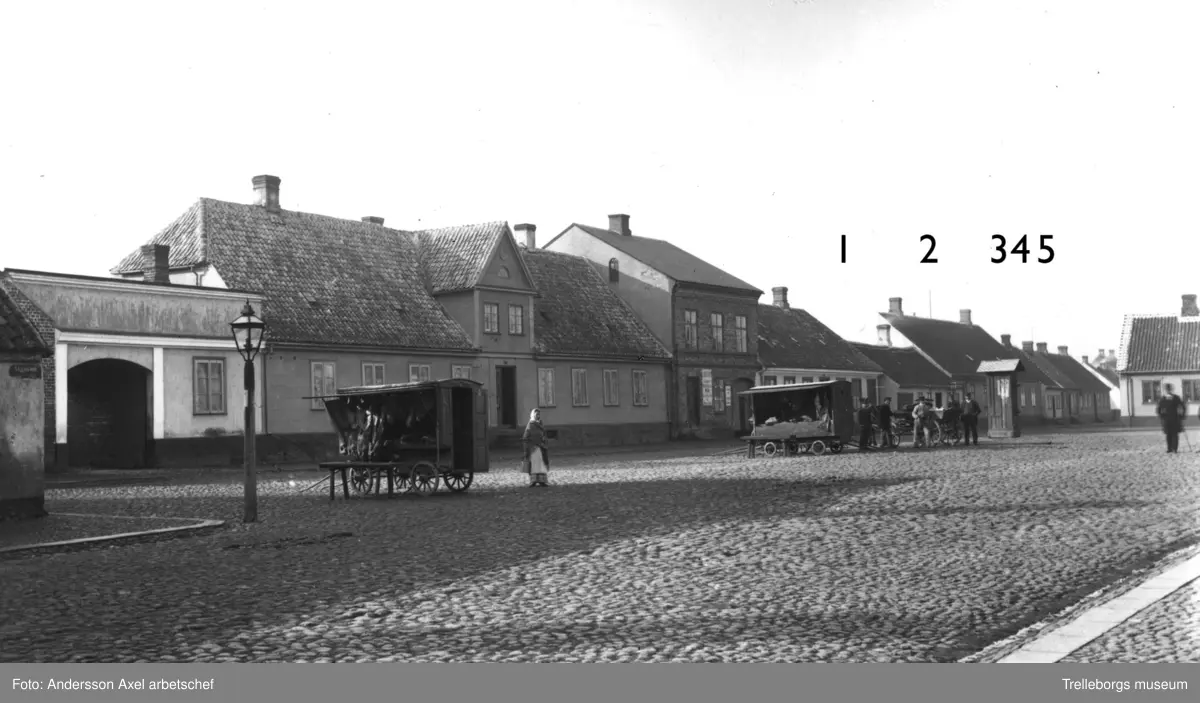 Gamla torget - Trelleborgs museum / DigitaltMuseum