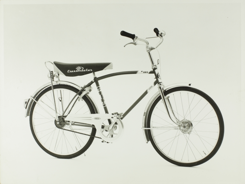 Sykkel DBS Crossmaster, reklamefoto - Jærmuseet / DigitaltMuseum