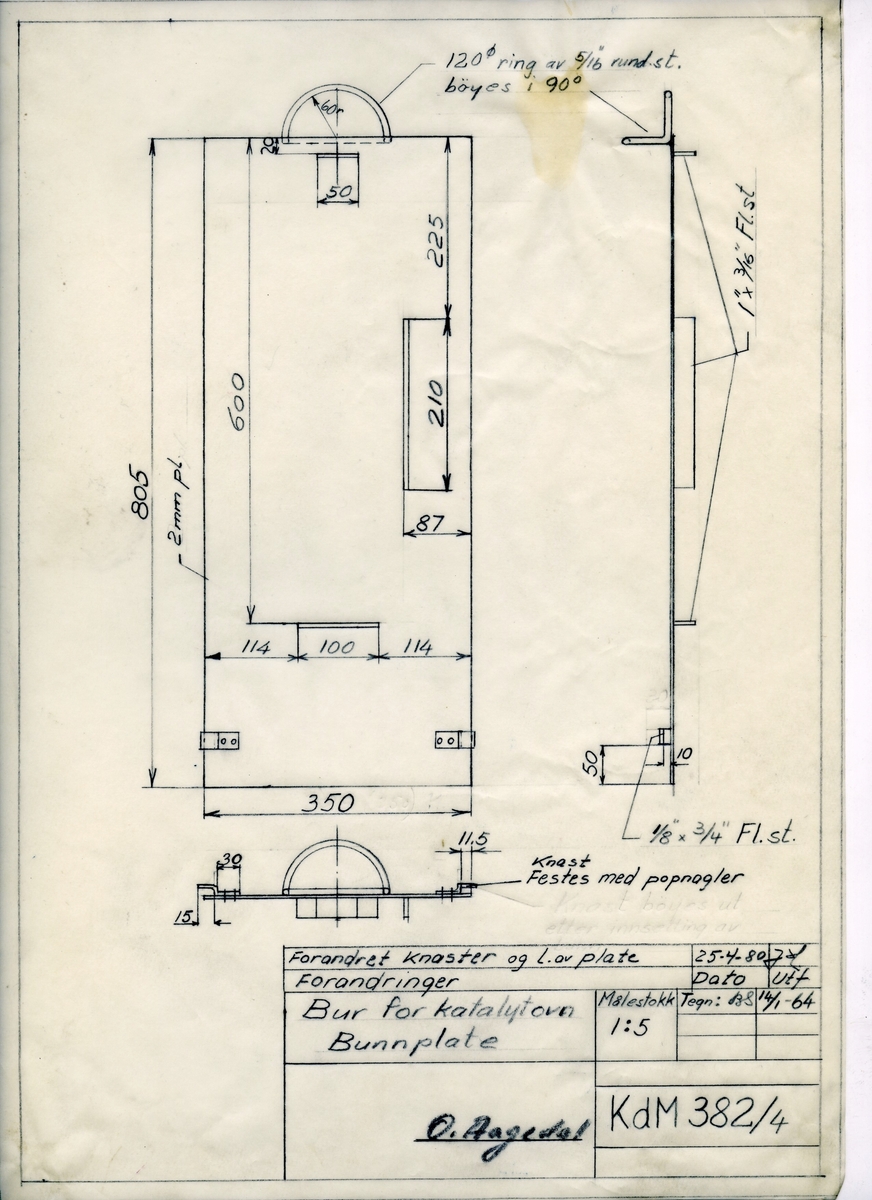 Arbeidstegning - Vest-Agder-museet / DigitaltMuseum