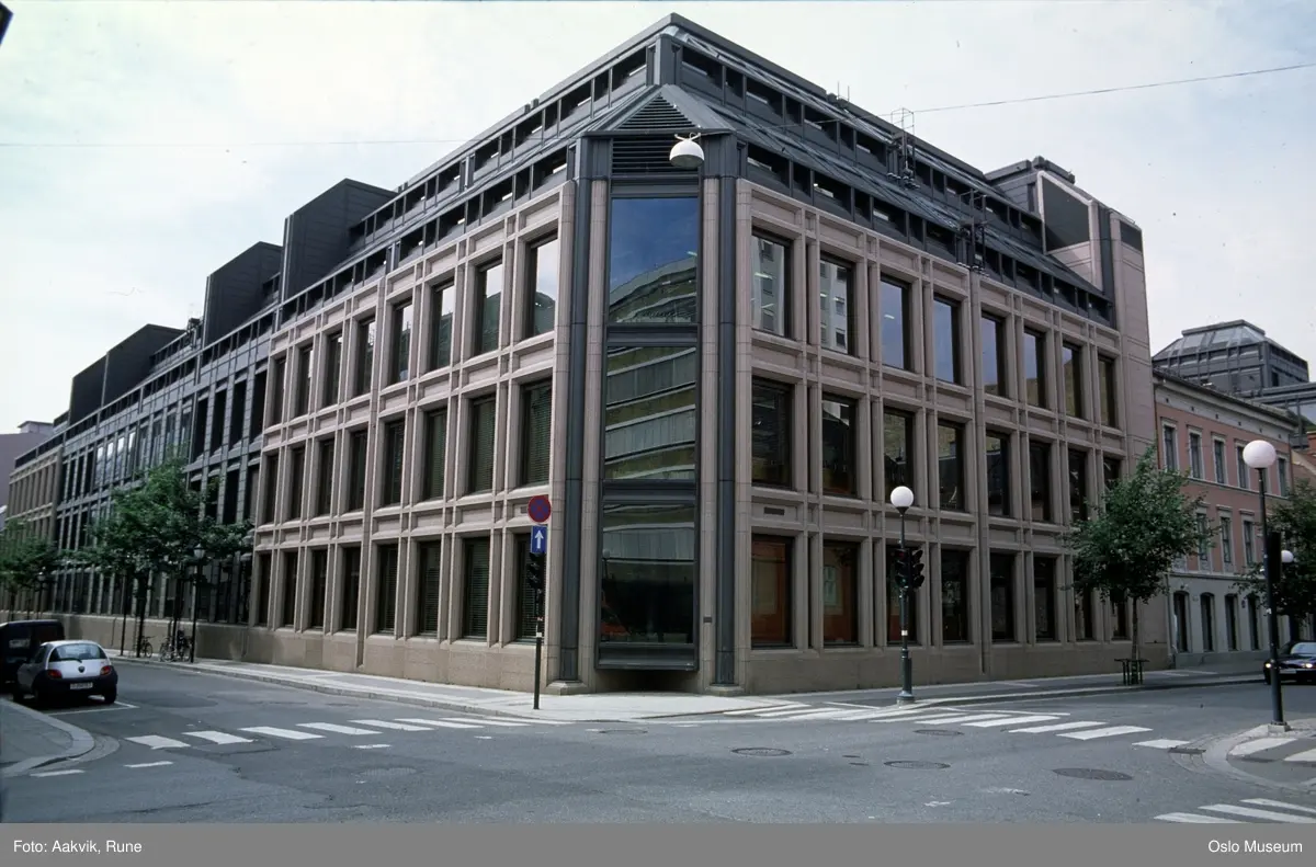 Norges Bank. - Oslo Museum / DigitaltMuseum