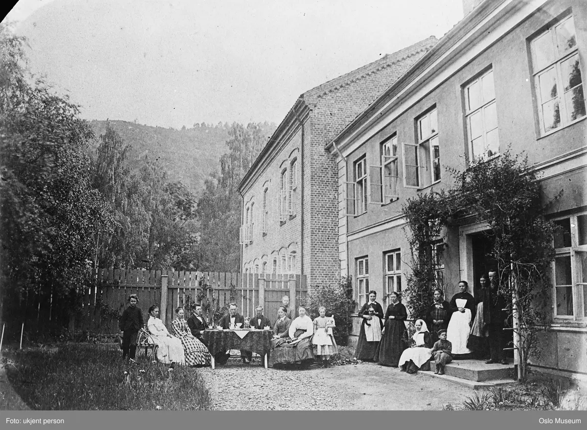 Oslo Hospital. - Oslo Museum / DigitaltMuseum