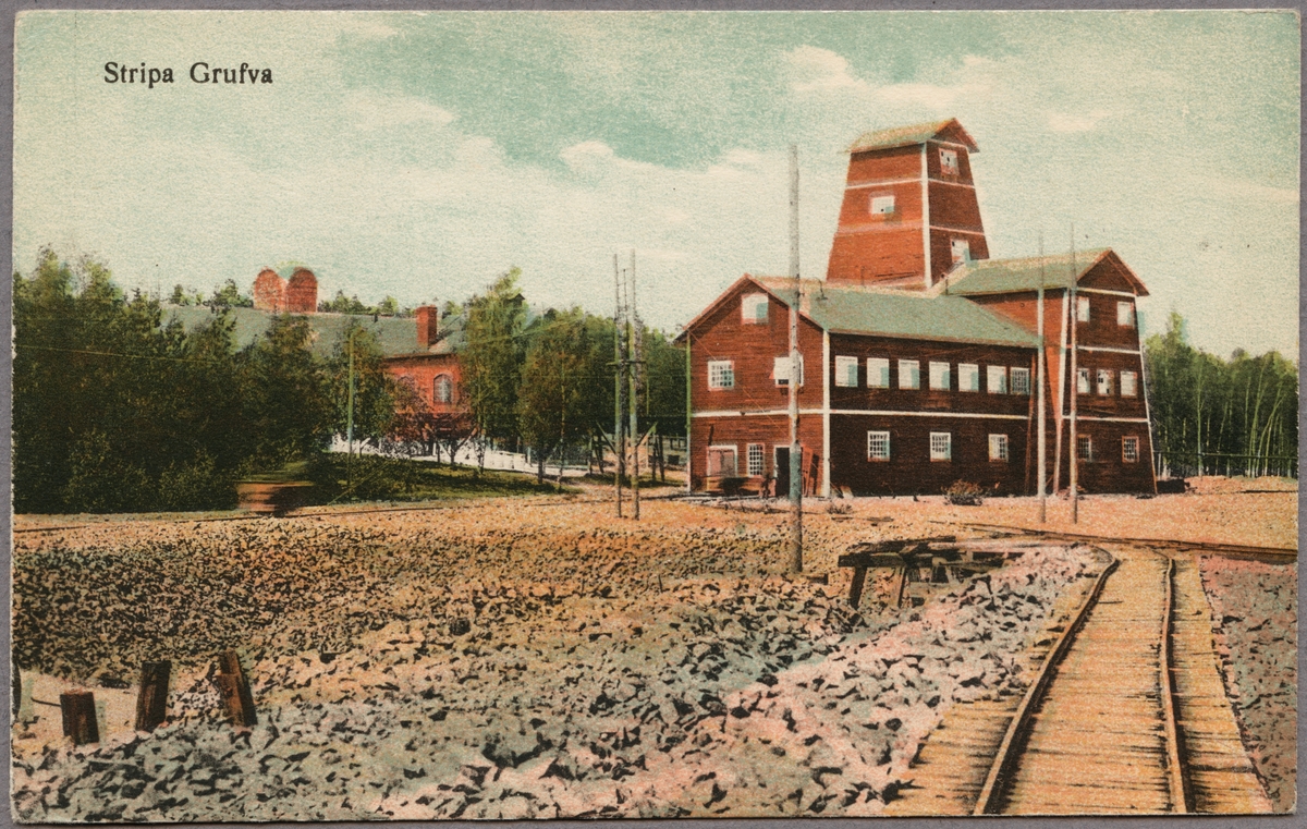 Stripa gruva. - Järnvägsmuseet / DigitaltMuseum