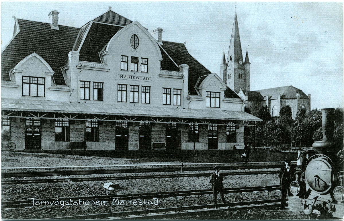 Mariestad järnvägsmuseum. -#N# Järnvägsmuseet /#N# DigitaltMuseum