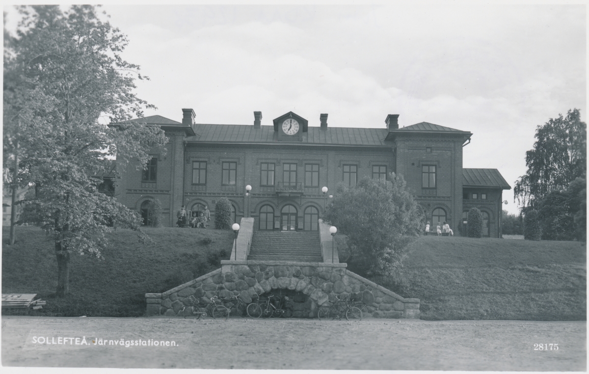 Sollefteå station - Järnvägsmuseet / DigitaltMuseum