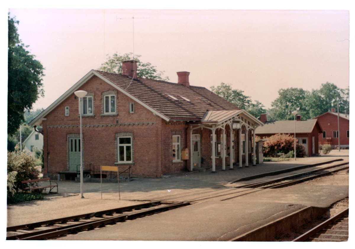 Kallinge station. - Järnvägsmuseet / DigitaltMuseum