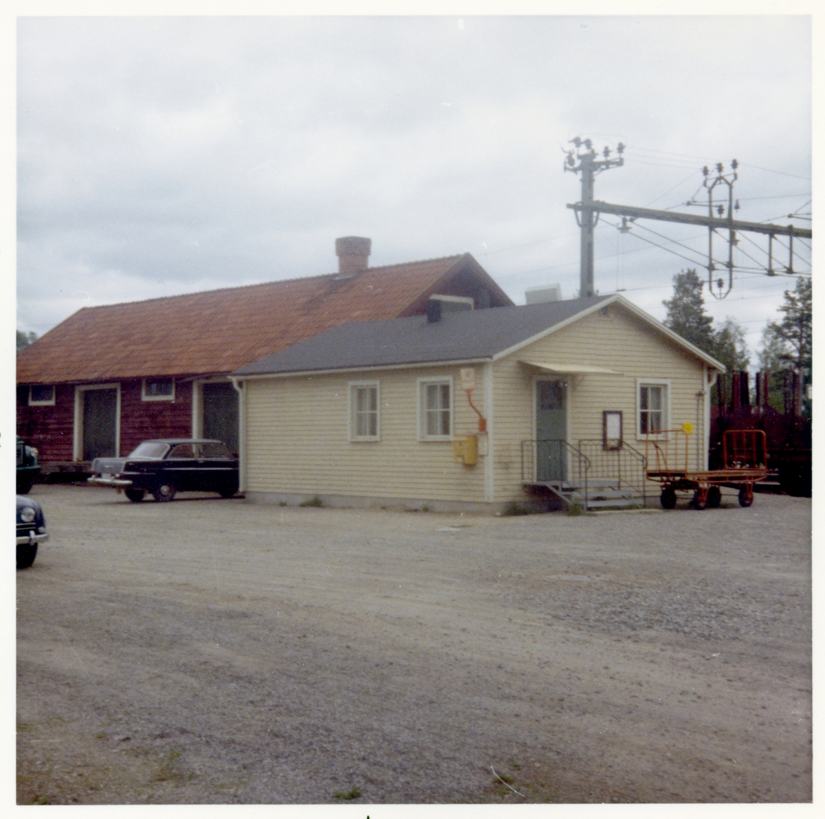 Alby station. - Järnvägsmuseet / DigitaltMuseum