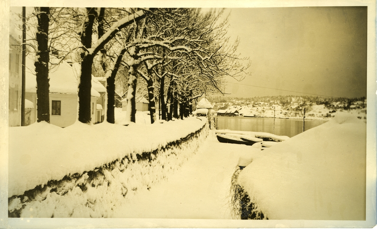 Fredrikstad, Østsiden, Gamlebyen, Festningsmur, Vollene Østerelva ...