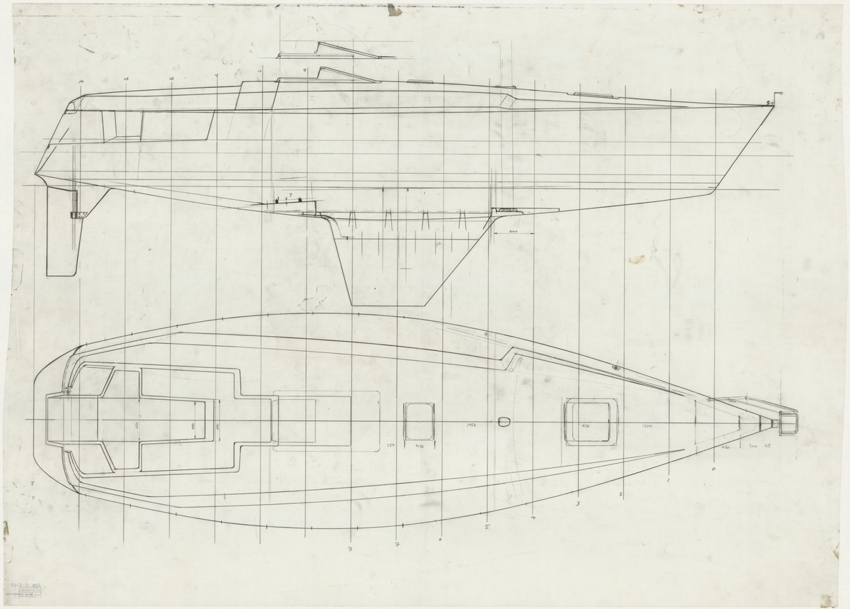 Ritning - Sjöhistoriska museet / DigitaltMuseum