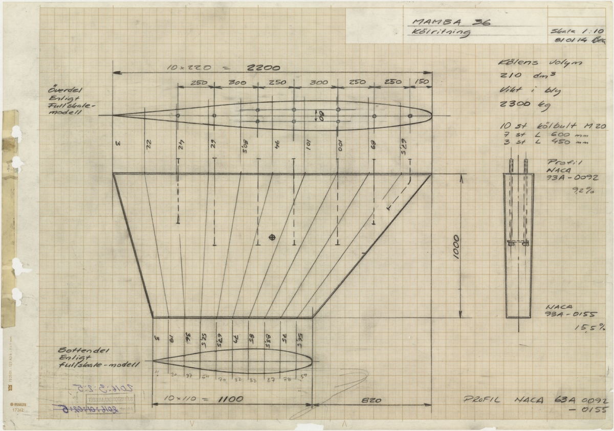 Ritning - Sjöhistoriska museet / DigitaltMuseum