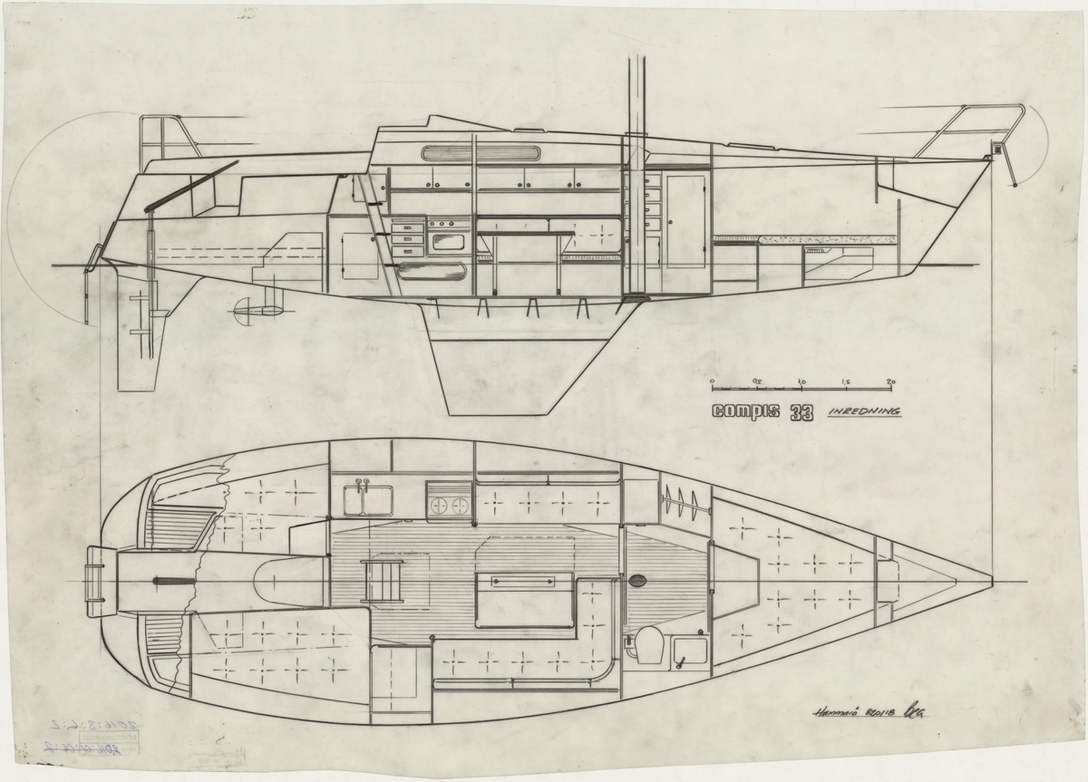 Ritning - Sjöhistoriska museet / DigitaltMuseum