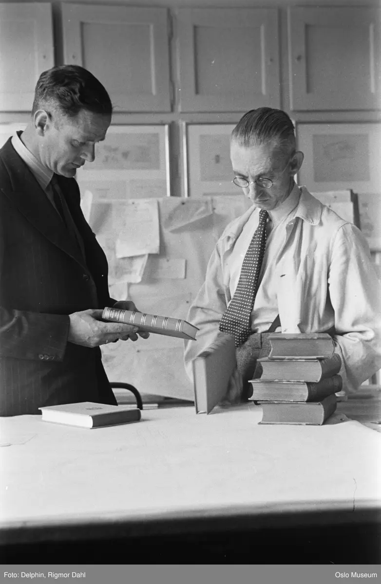 Bokbind a.s. - Oslo Museum / DigitaltMuseum