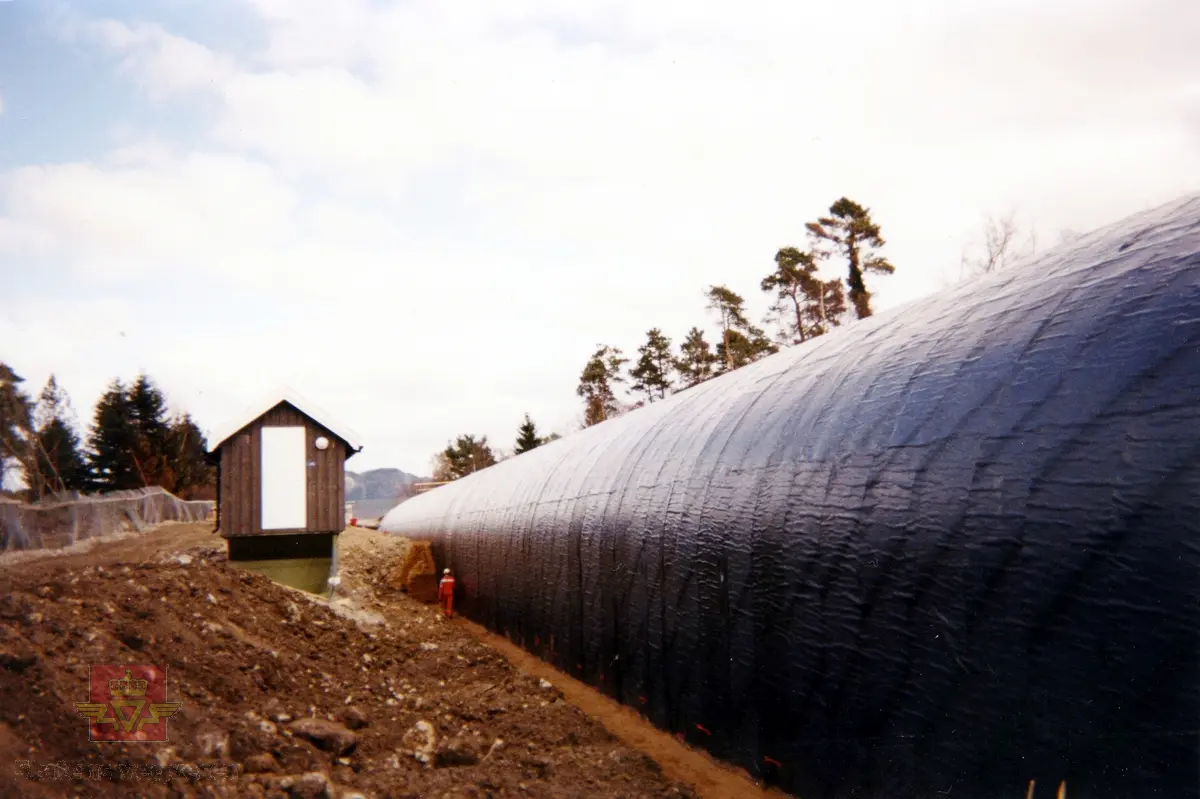 Bygging av Austråttunnelen (kulvert) ca. 480 meter lang - Norsk ...