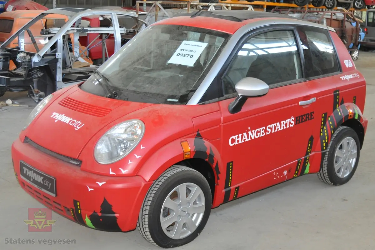 Bil - Norsk vegmuseum / DigitaltMuseum