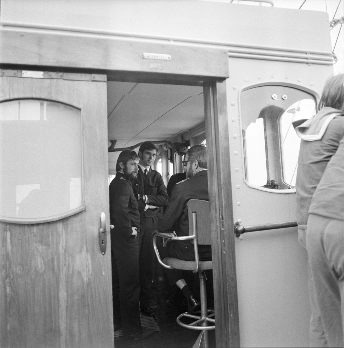 Provtur med isbrytaren Ymer (varvet runt) - Marinmuseum / DigitaltMuseum