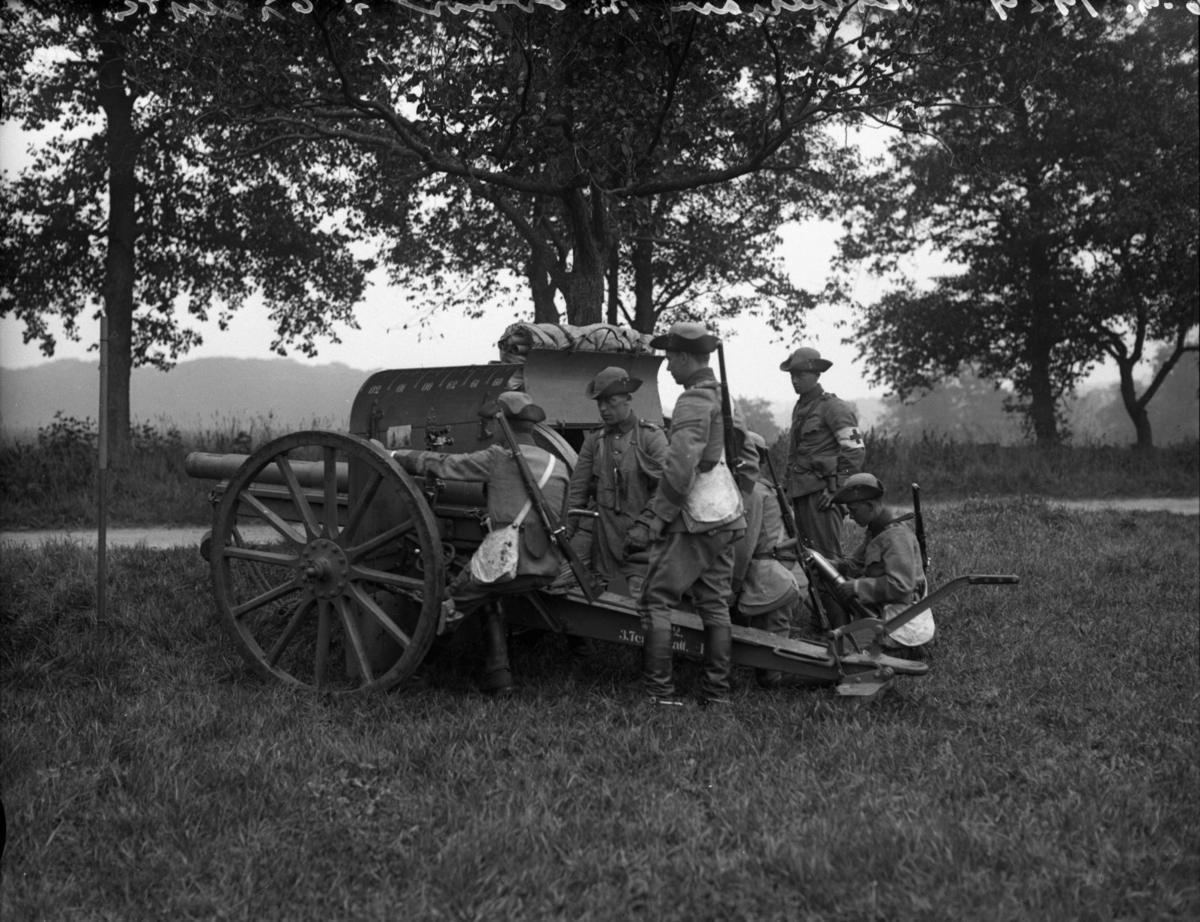 Haubits m/1902. 7,5 cm. - Miliseum / DigitaltMuseum