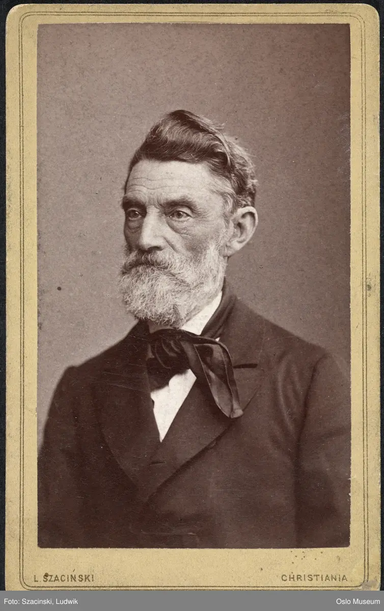 Johan Sverdrup. - Oslo Museum / DigitaltMuseum