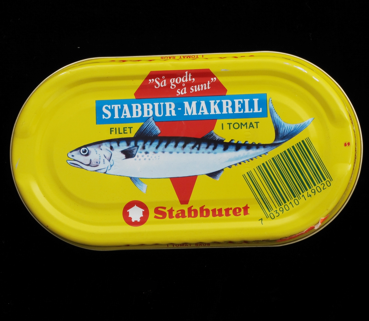 Hermetikkboks Stabbur-makrell - Aust-Agder museum og arkiv – KUBEN ...