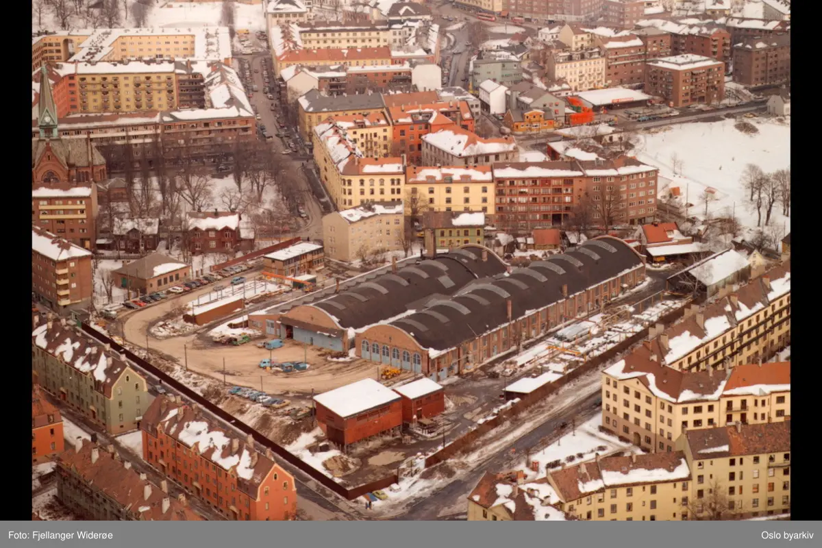 Luftfoto, Sagene - Oslo byarkiv / DigitaltMuseum