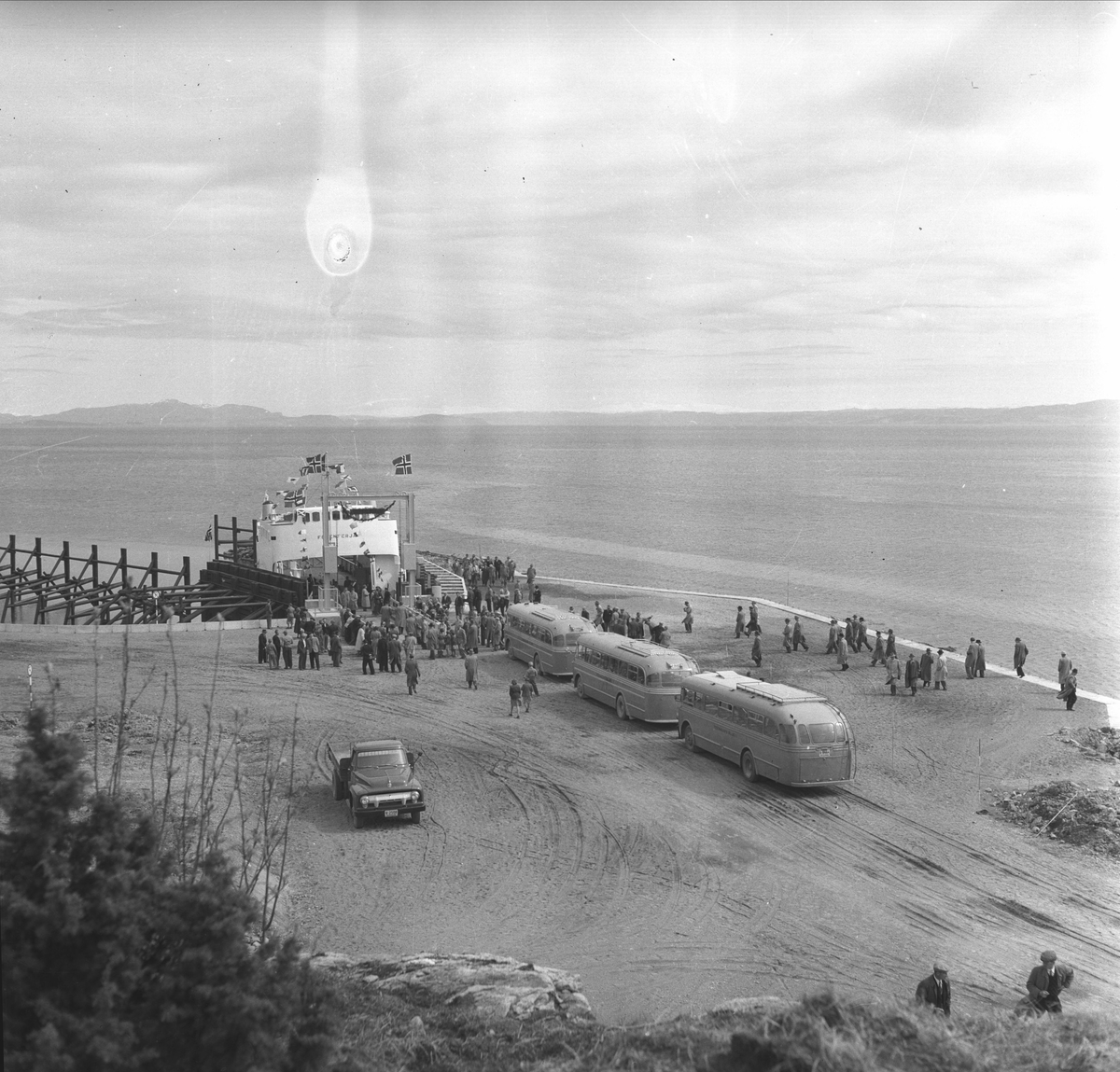 Fosenferga ved fergeleiet i Vanvikan - Sverresborg Trøndelag ...