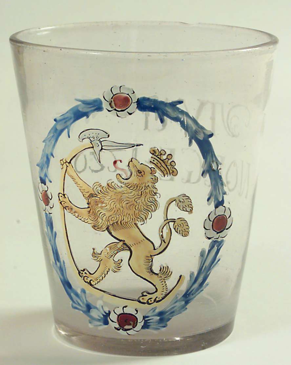 Blåst glass på Norsk Folkemuseum - Norsk Folkemuseum / DigitaltMuseum