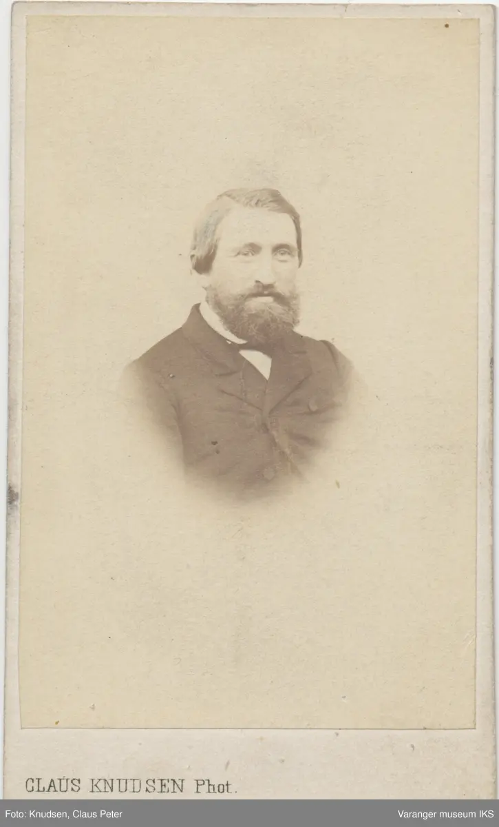 Portrett, Arnt Nicolai Brodtkorb - Vardø Museum / DigitaltMuseum