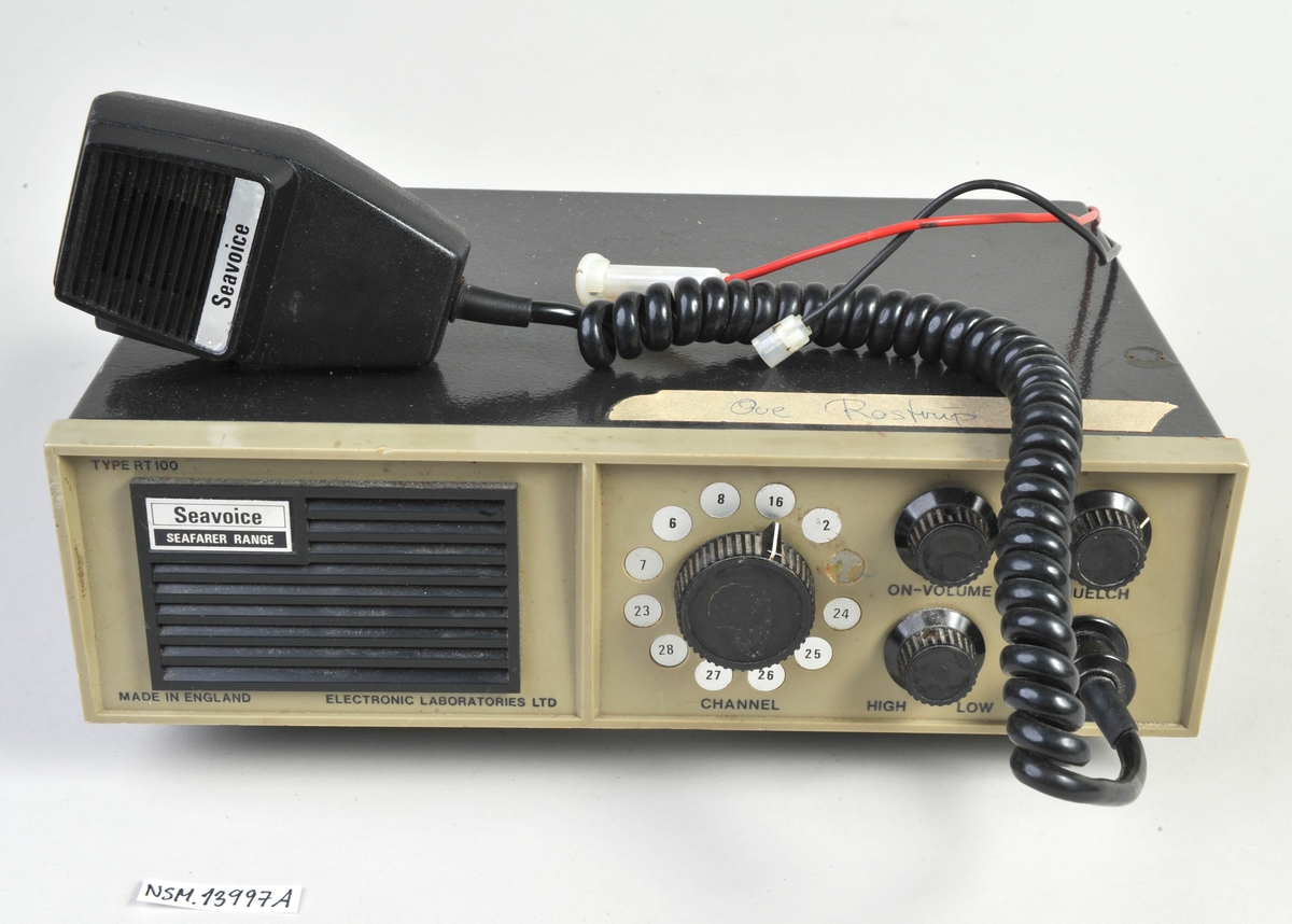 Radio - Norsk Maritimt Museum / DigitaltMuseum