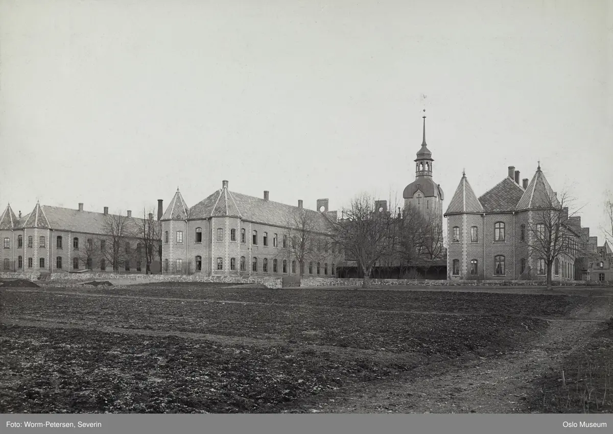 Gaustad sykehus. - Oslo Museum / DigitaltMuseum