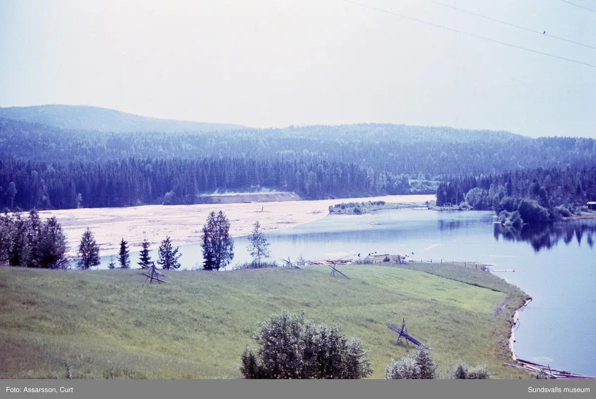 Ljungan vid Hällsjö, Matfors. - Sundsvalls museum / DigitaltMuseum
