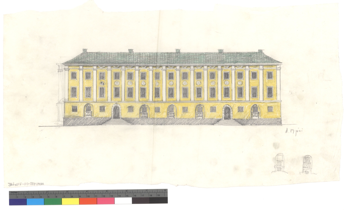 Ritning - ArkDes / DigitaltMuseum