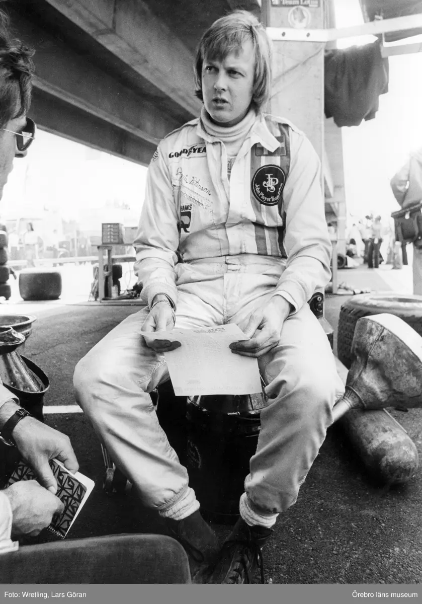Ronnie Peterson Formel 1 1973 – 1978 - Örebro läns museum / DigitaltMuseum