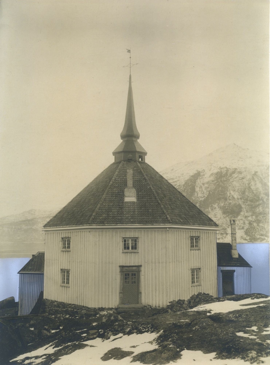 Ankenes kirke. - Museum Nord / DigitaltMuseum