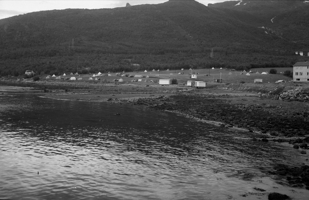 Den Gamle campingplassen i Narvik, Taraldsvik. - Museum Nord ...