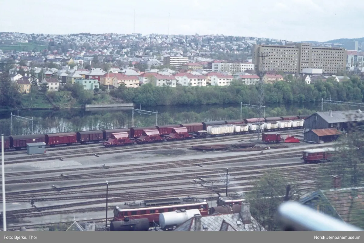 Oversiktsbilde over Marienborg med deler av sporområdet - Norsk ...