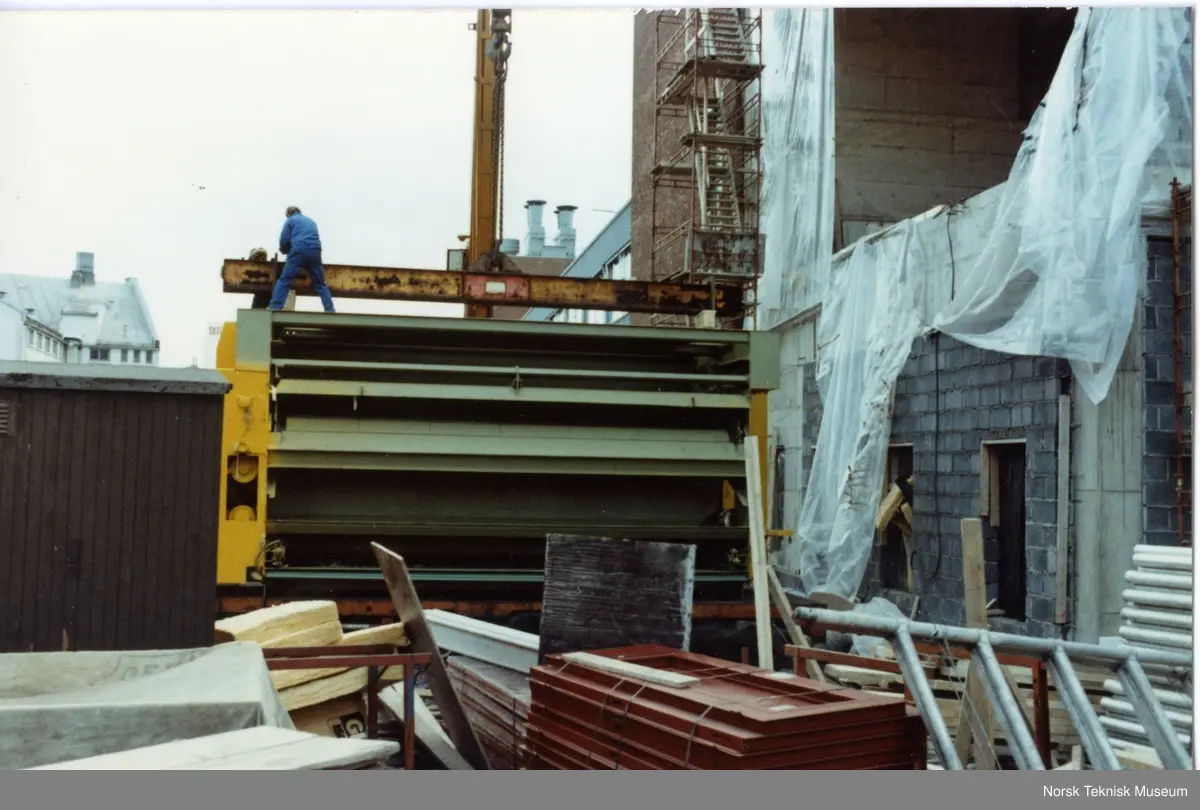 Ringnes Bryggeri - Fra bryggeriet, påbygg - Norsk Teknisk Museum ...