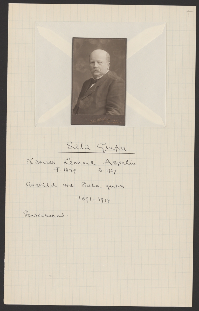 Sala gruva och silververk. - Tekniska museet / DigitaltMuseum