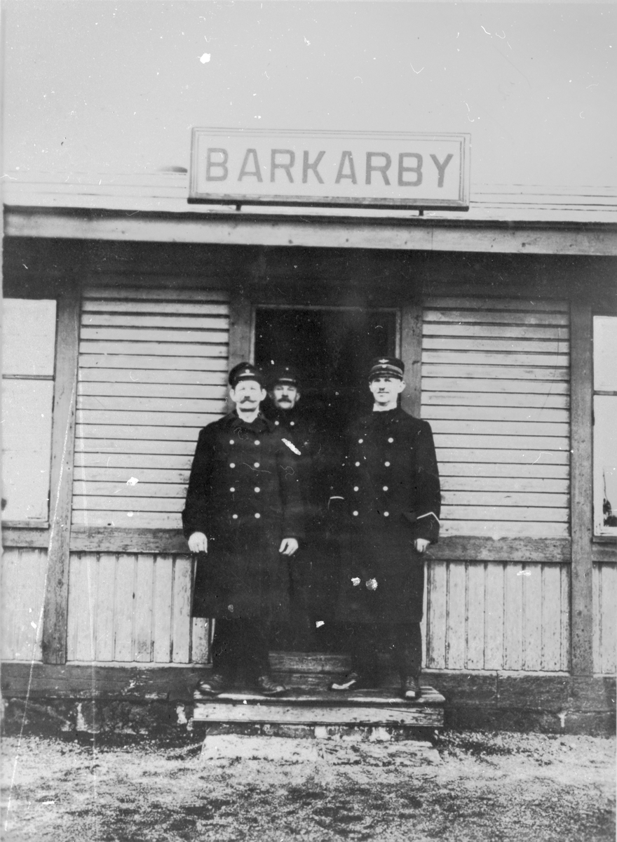Barkarby station. - Järnvägsmuseet / DigitaltMuseum