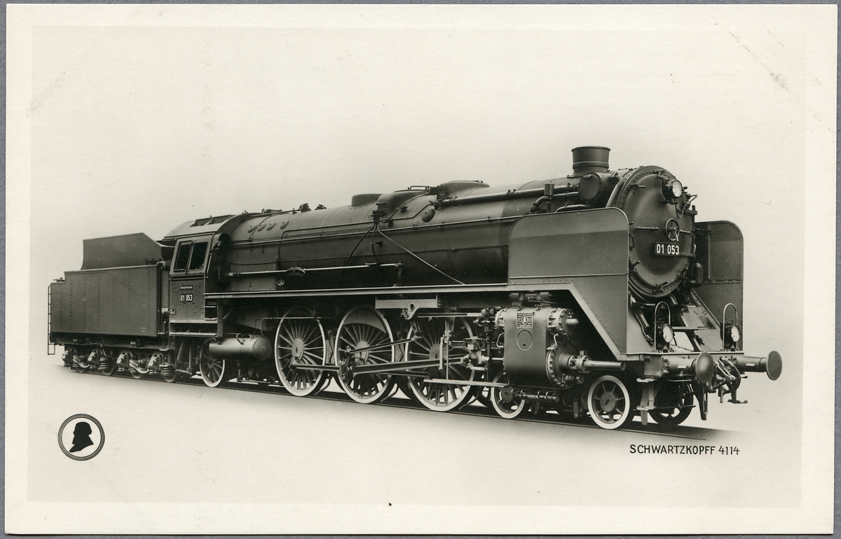Deutsche Reichsbahn S 36 01 053. - Järnvägsmuseet / DigitaltMuseum