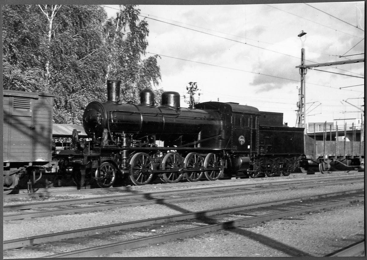 Statens Järnvägar, SJ E2 1093. - Järnvägsmuseet / DigitaltMuseum