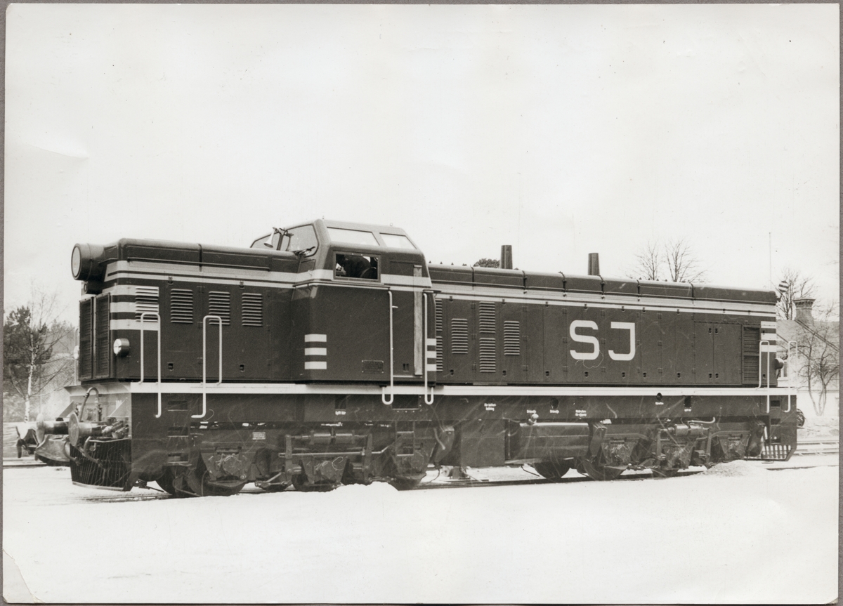 Statens Järnvägar, SJ T41. - Järnvägsmuseet / DigitaltMuseum