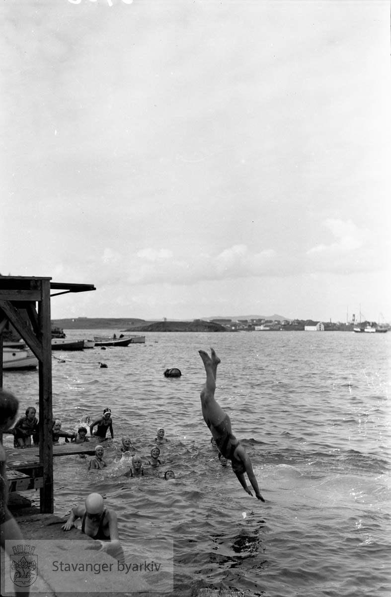 Bjergsted bad - Stavanger byarkiv / DigitaltMuseum