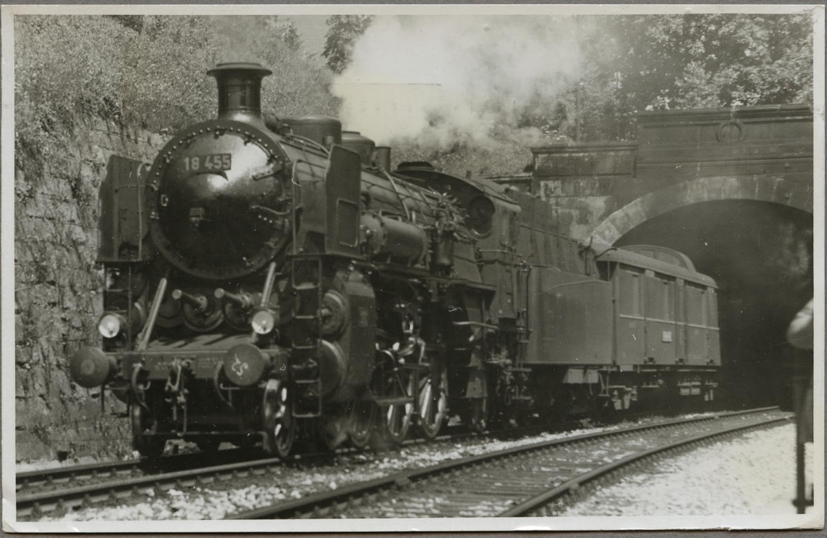 Deutsche Reichsbahn, DR 18 455. - Järnvägsmuseet / DigitaltMuseum