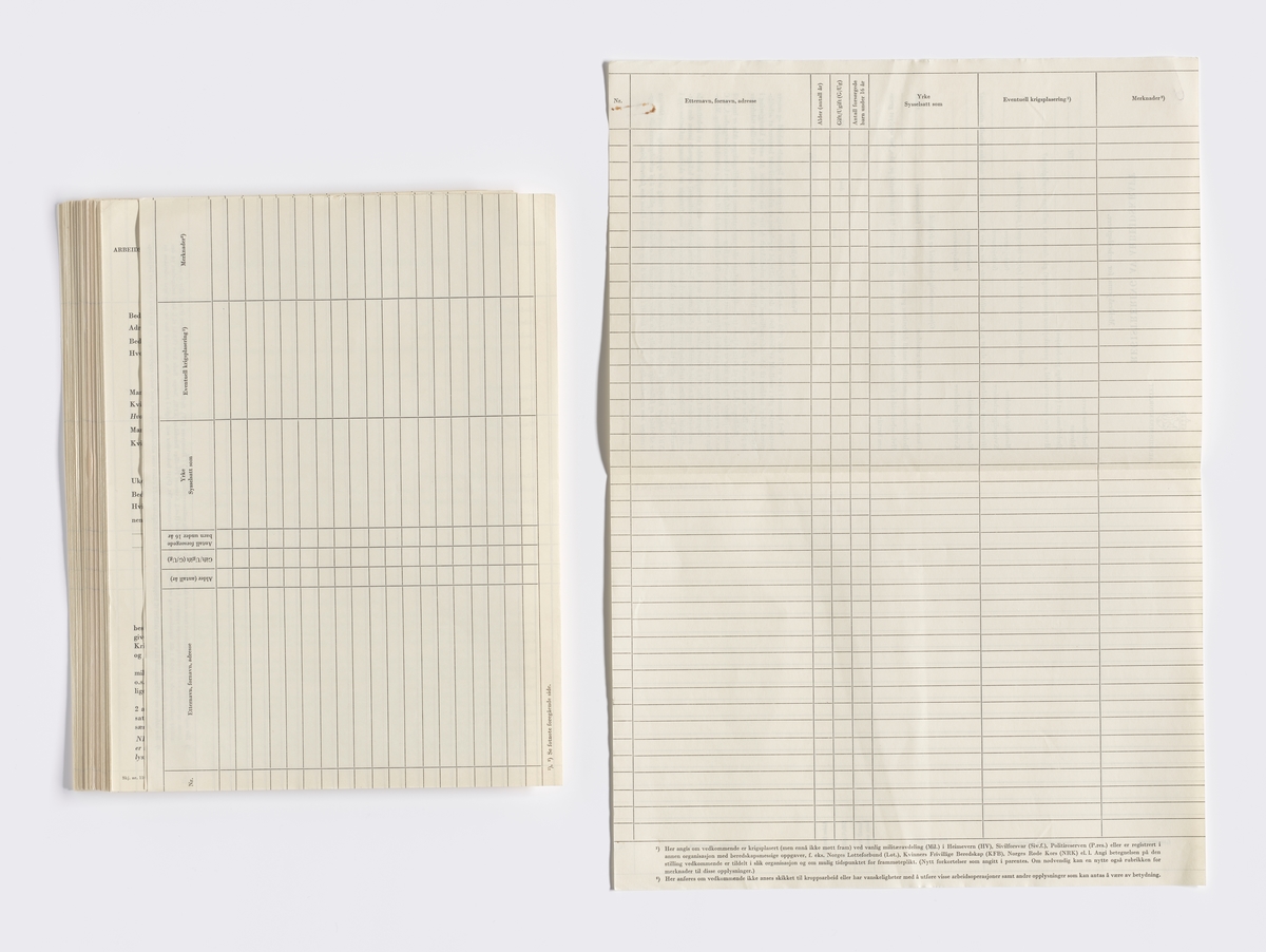 Skjema - Museene i Akershus / DigitaltMuseum