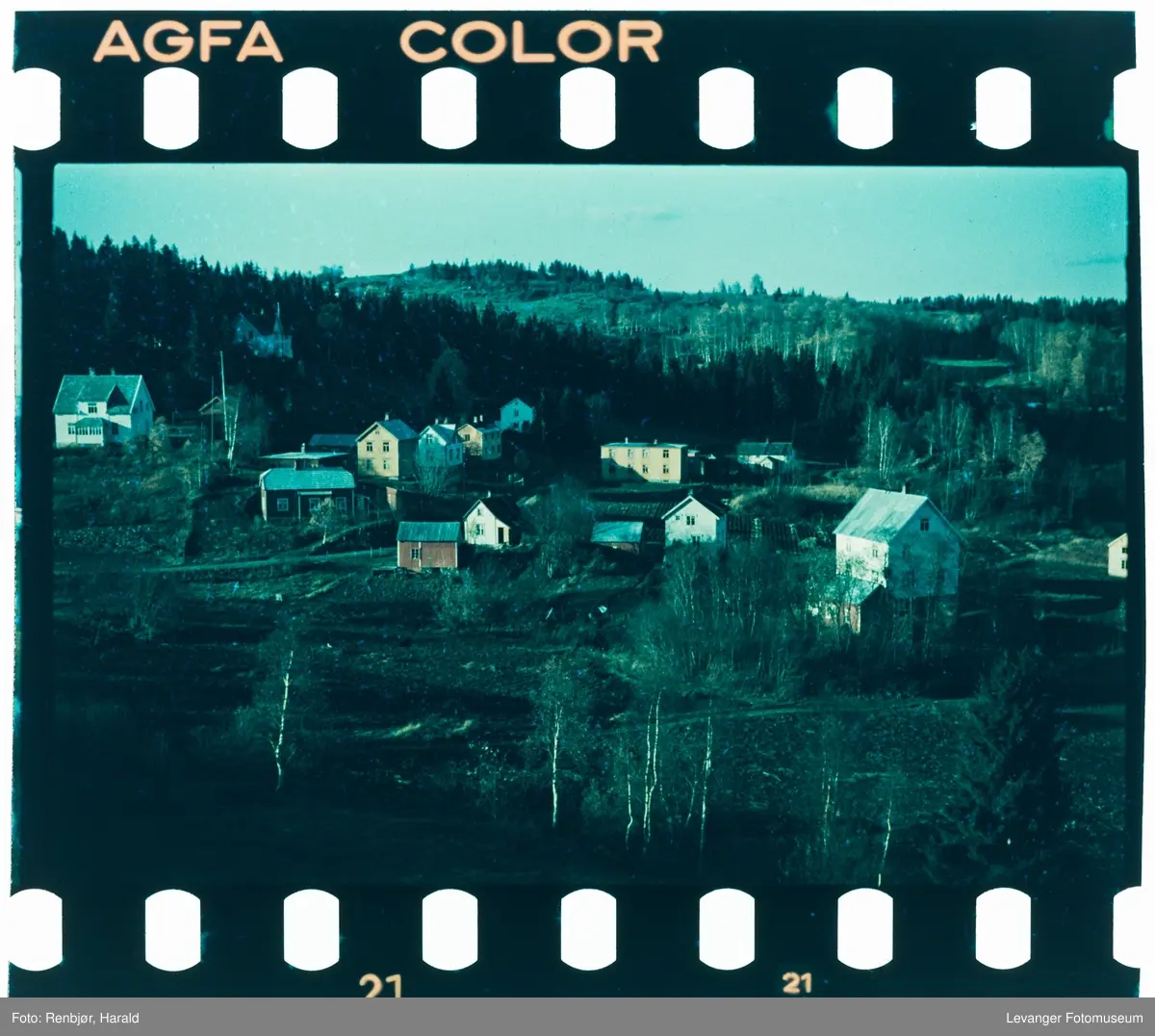 Bebyggelse i Levanger. - Levanger Fotomuseum / DigitaltMuseum