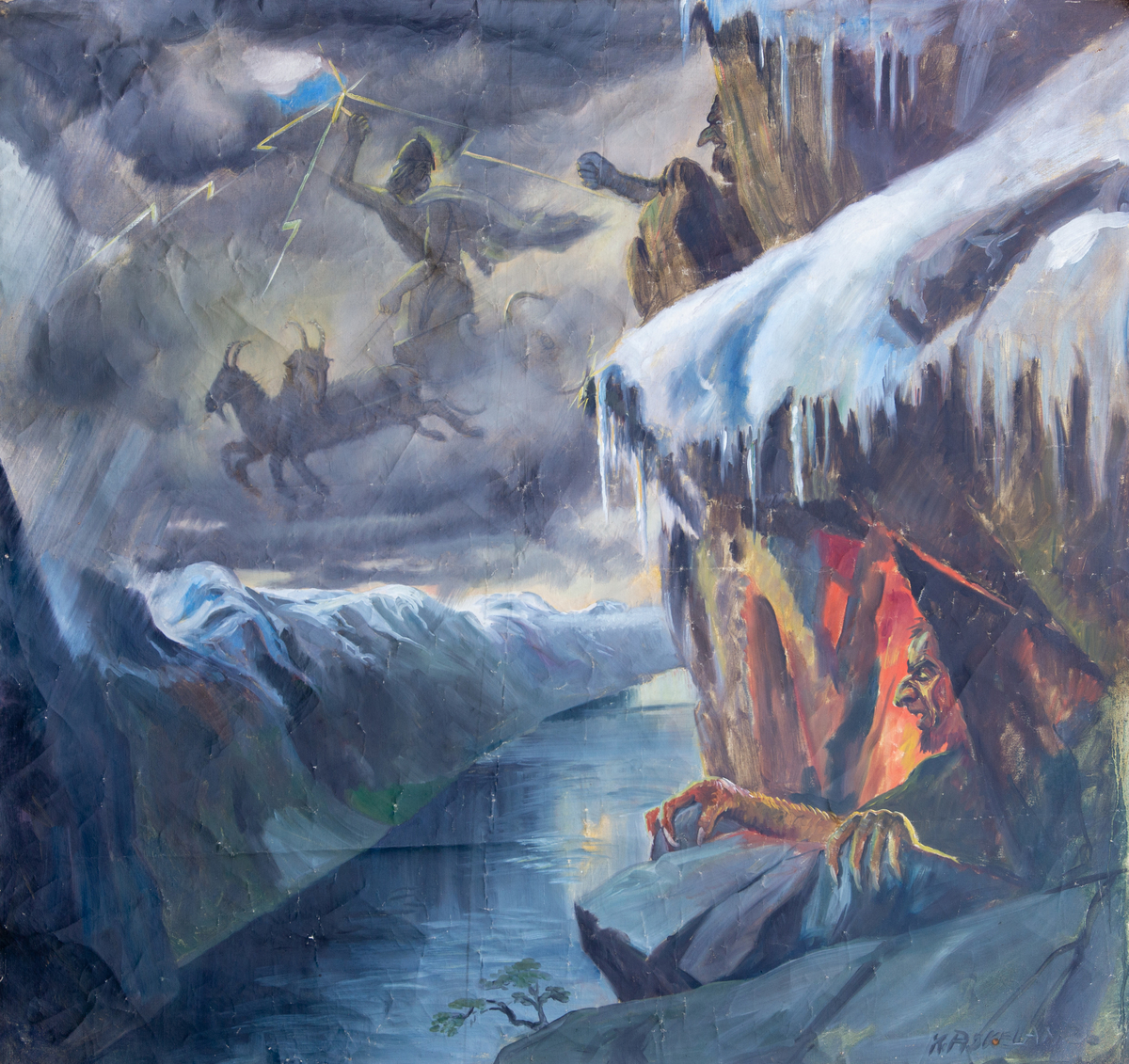 Maleri - Kraftmuseet / DigitaltMuseum