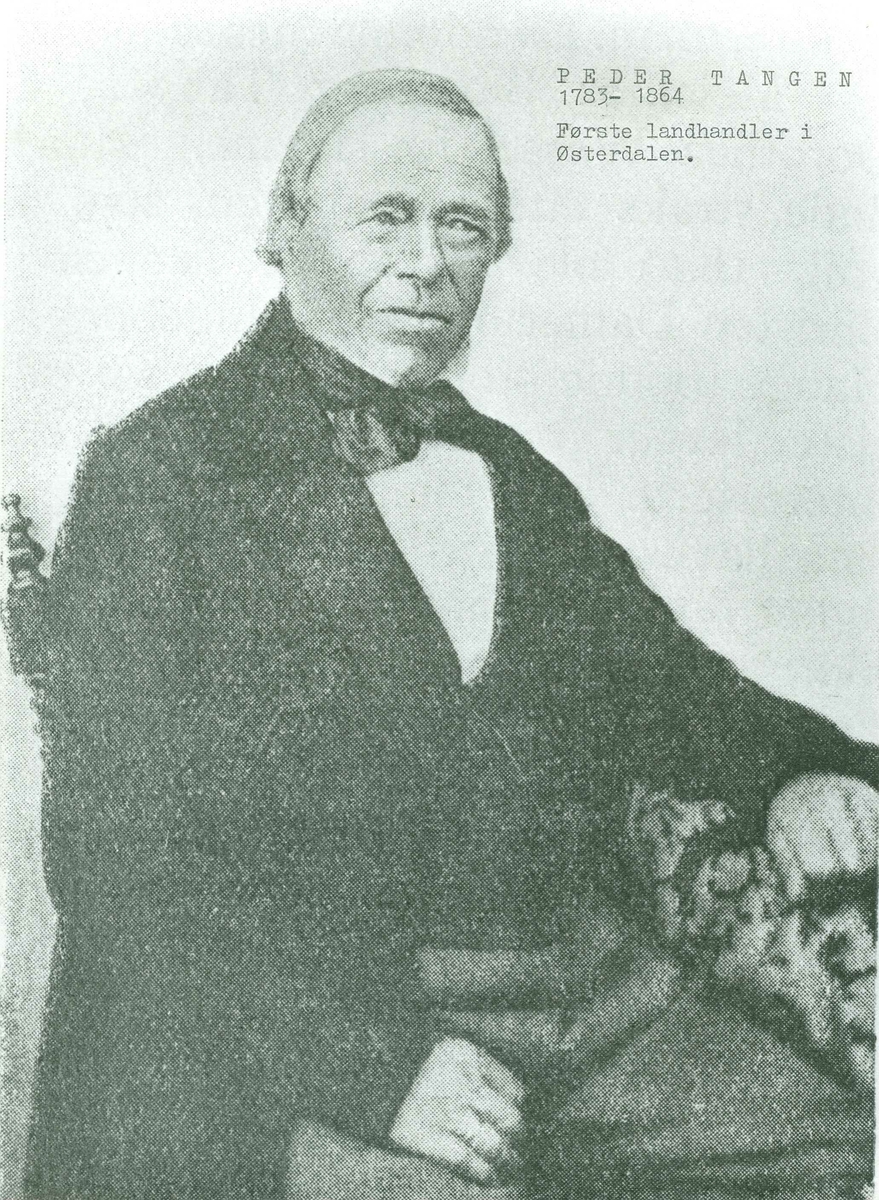 Peder Tangen (1783-1864) - Anno Musea i Nord-Østerdalen / DigitaltMuseum
