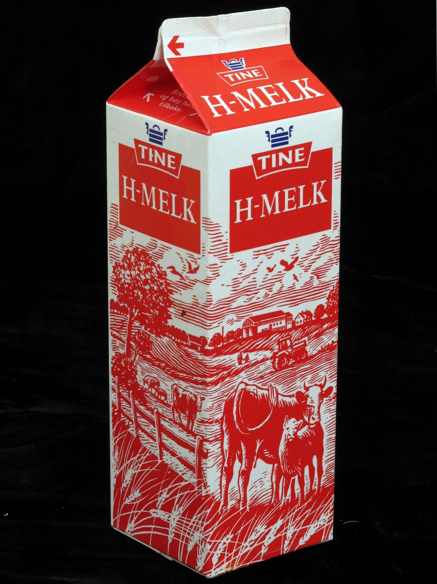 Drikkekartong for H-melk - Aust-Agder museum og arkiv – KUBEN ...