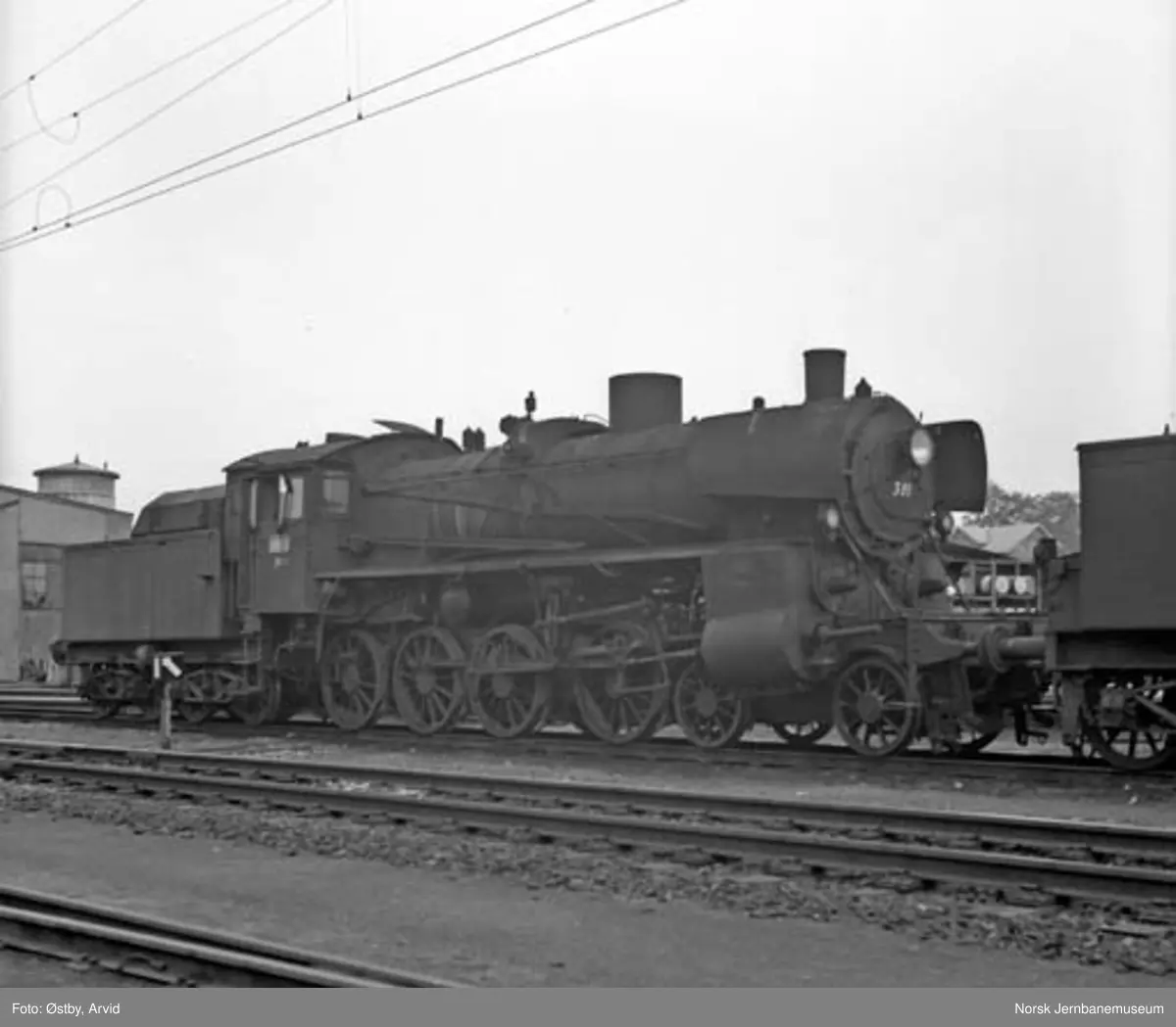 Damplokomotiv type 26c nr. 399 - Norsk Jernbanemuseum / DigitaltMuseum