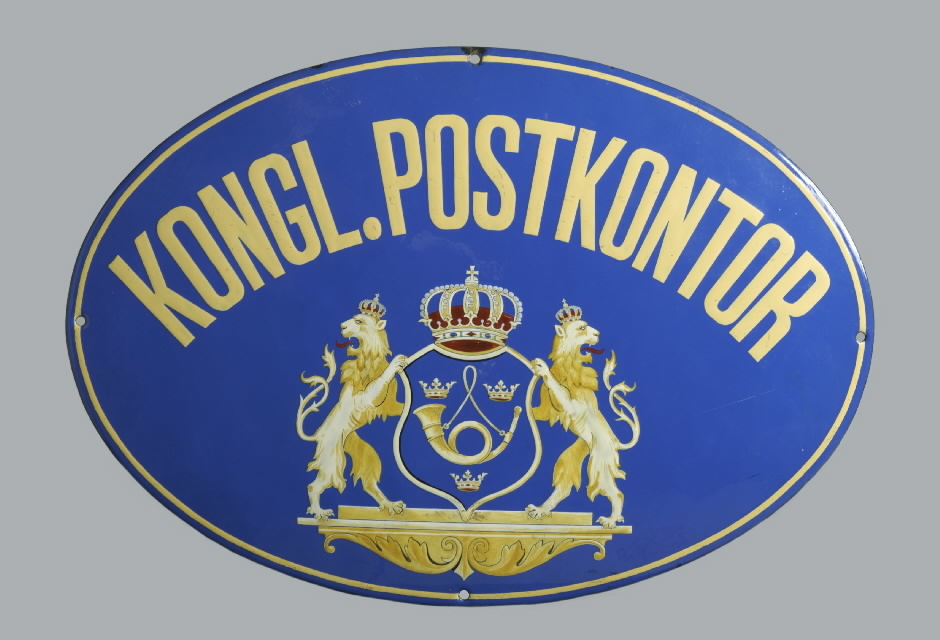 Skylt - Postmuseum / DigitaltMuseum