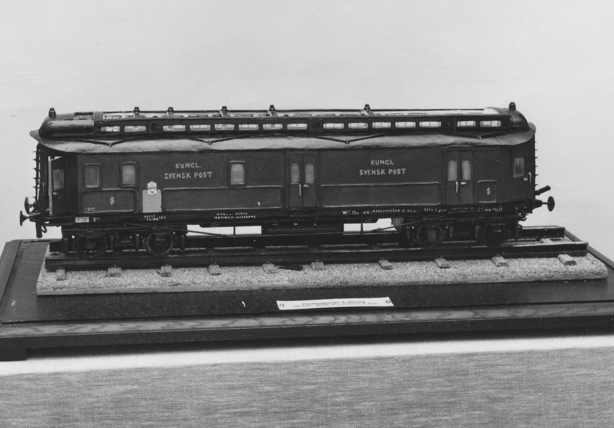 Modell - Postmuseum / DigitaltMuseum